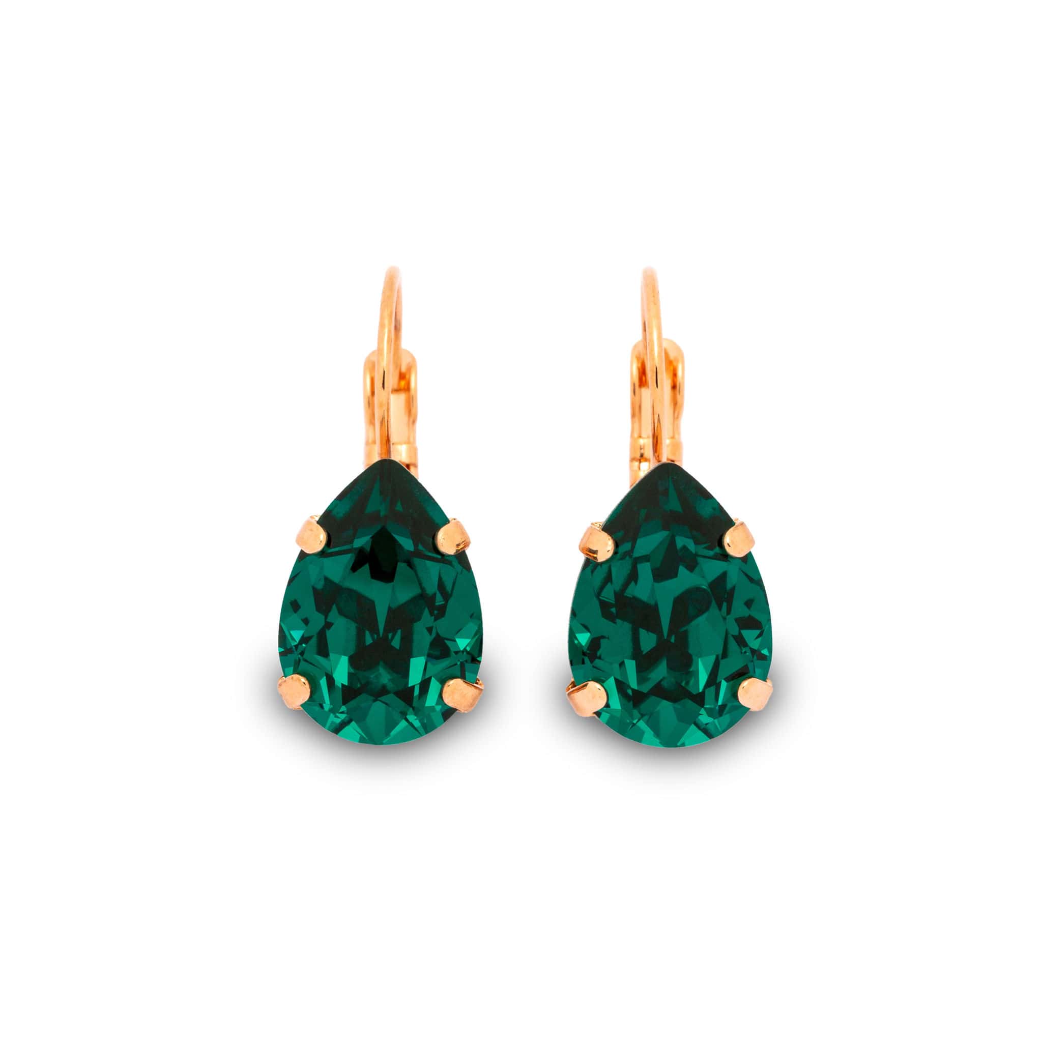Adele Earrings Emerald – French Attic Wholesale Store